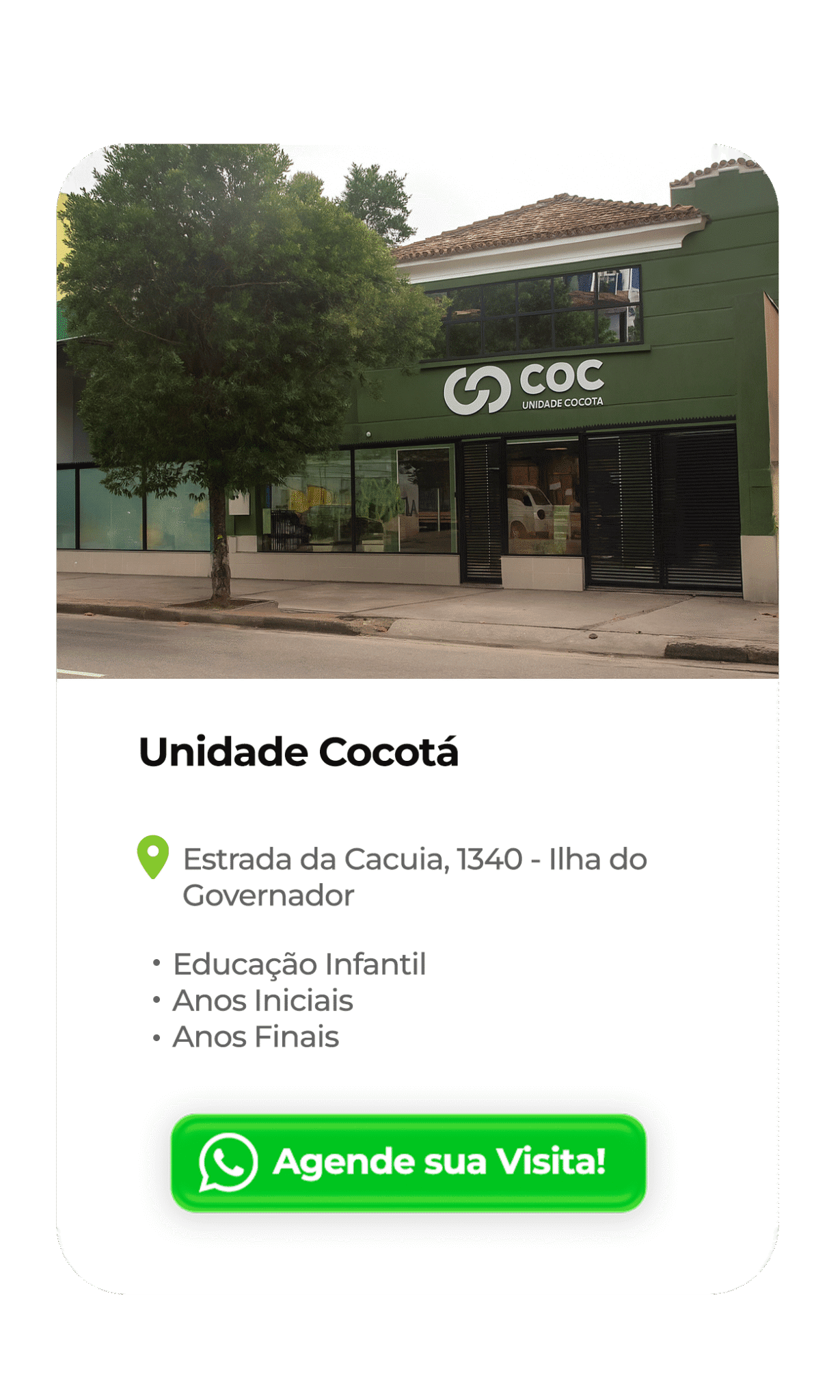 Nova Principal - Matrículas COC